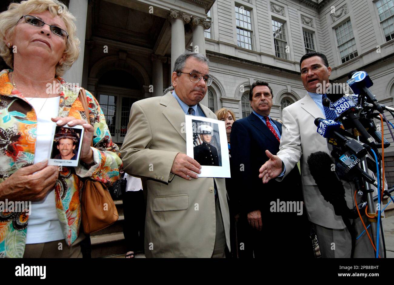 FDNY Deputy Chief Jim Riches who lost his firefighter son James on Sept ...