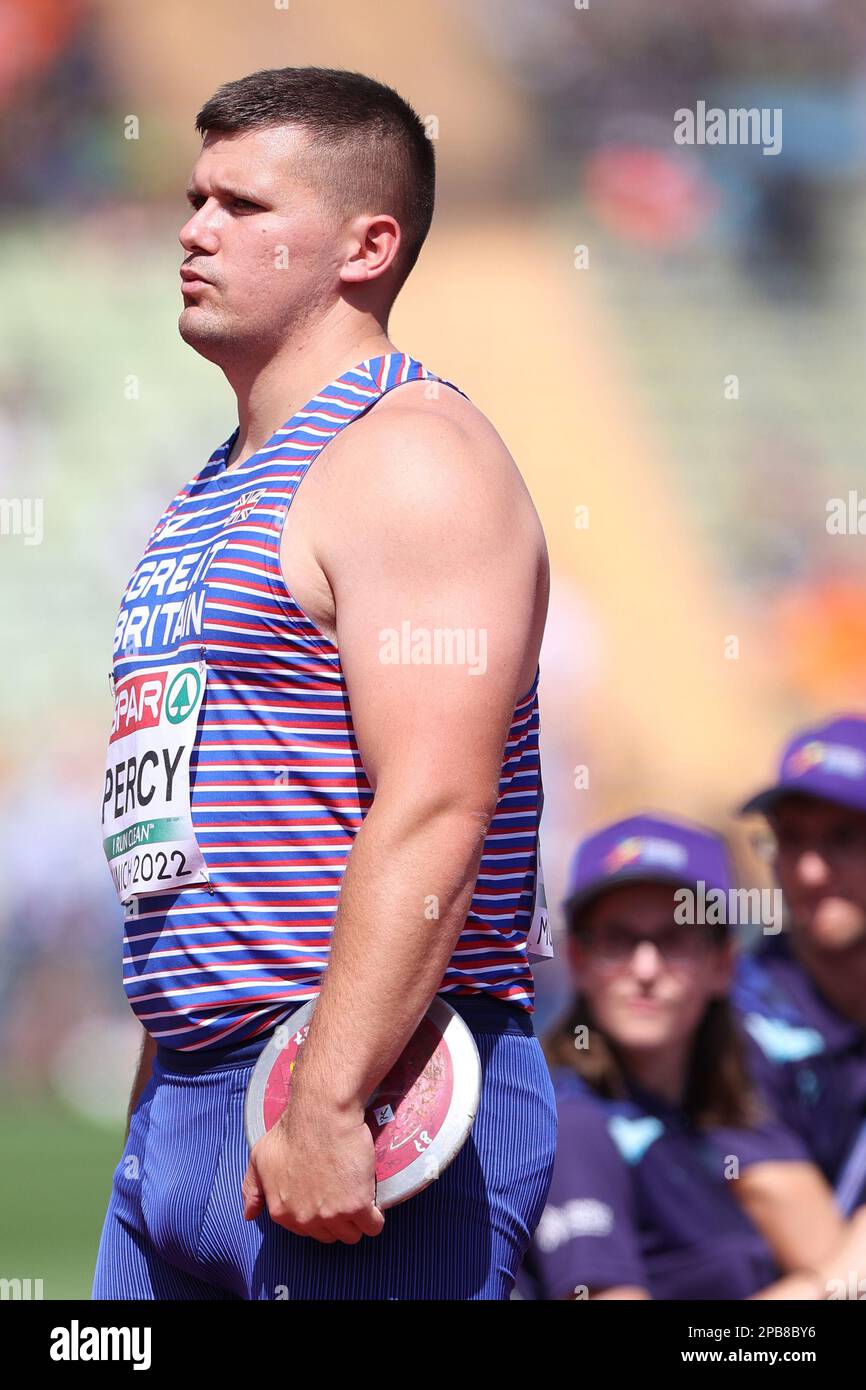 Nicholas (Nick) PERCY during the Discus at the European Athletics ...