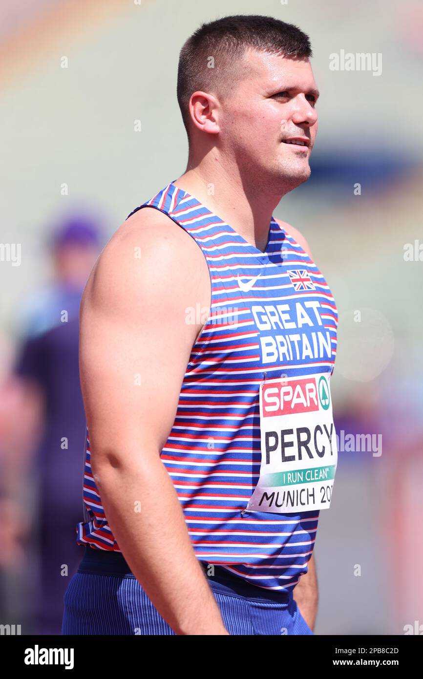 Nicholas (Nick) PERCY during the Discus at the European Athletics ...