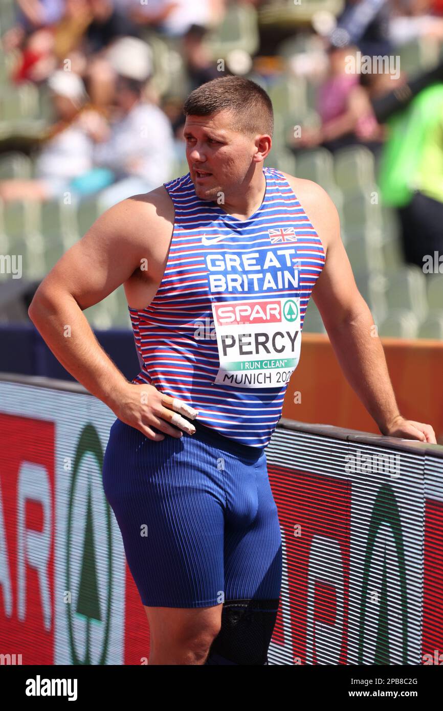 Nicholas (Nick) PERCY during the Discus at the European Athletics ...