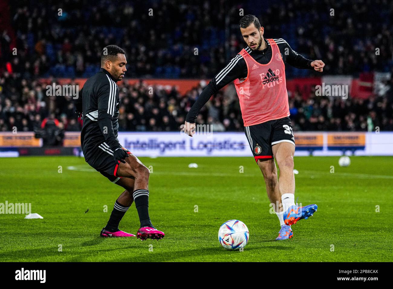 Rotterdam - Danilo Pereira da Silva of Feyenoord, David Hancko of ...