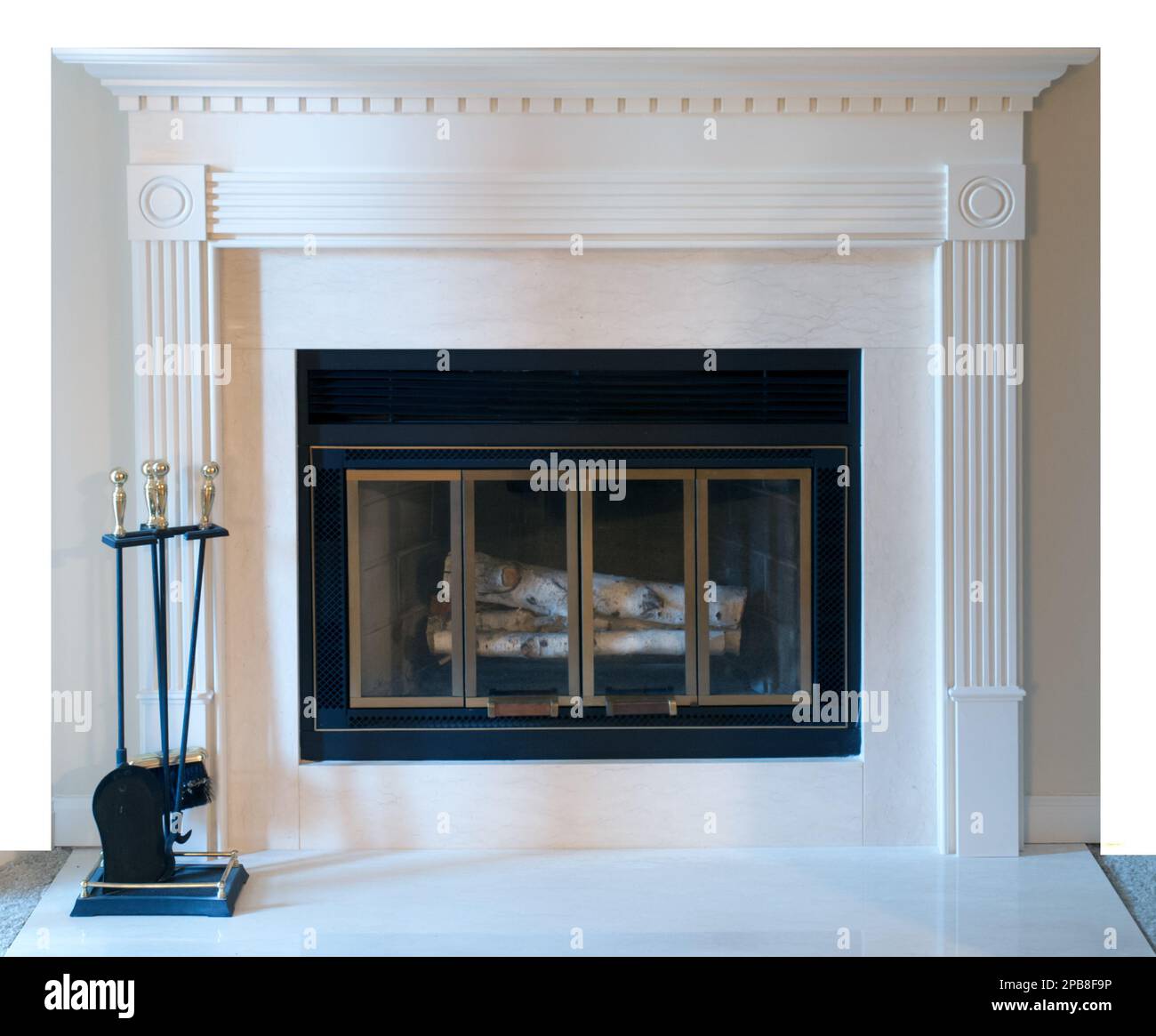 Modern fire hearth hi-res stock photography and images - Alamy