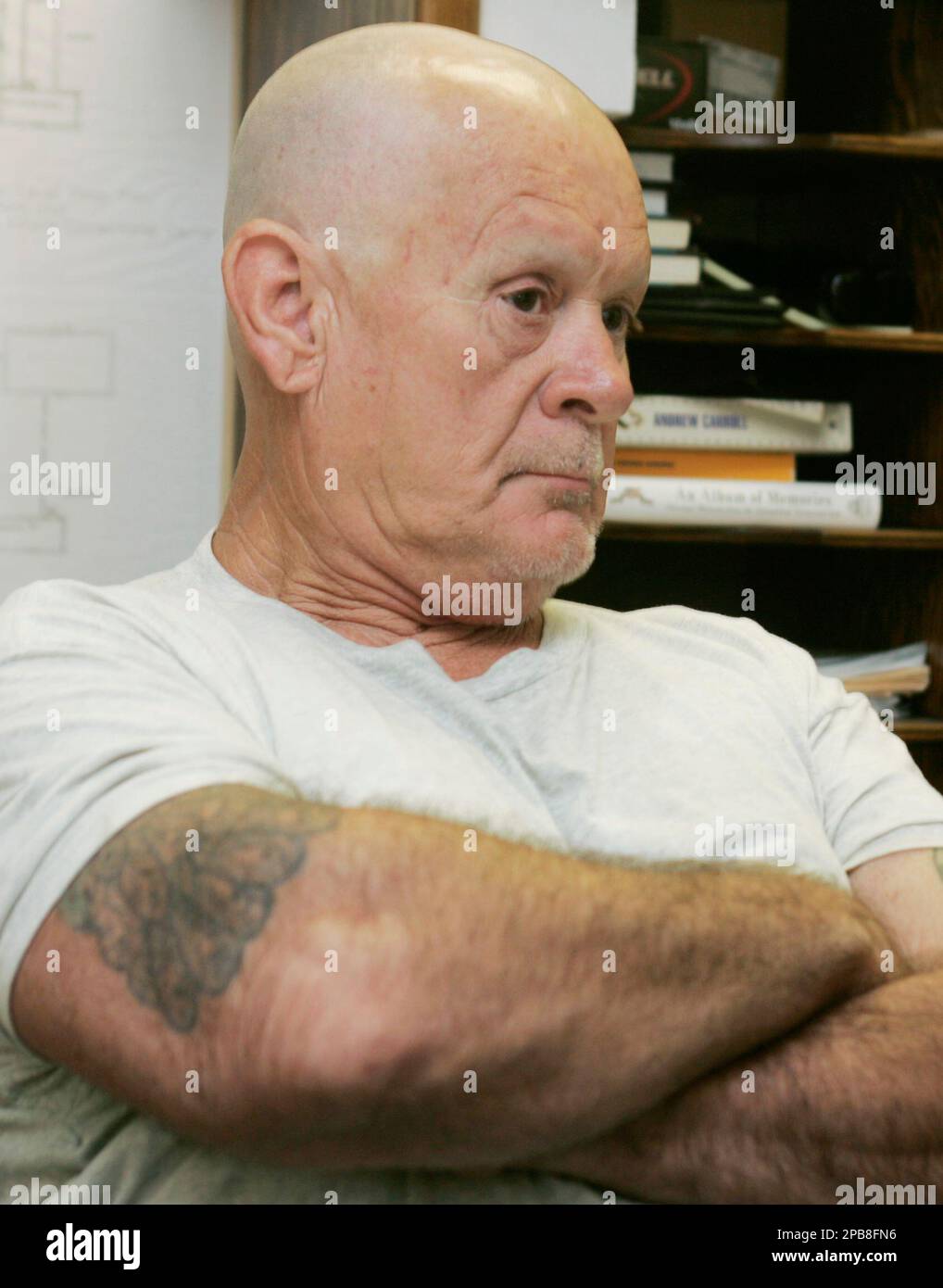 ** ADVANCE FOR THURSDAY, AUG. 16 ** Inmate Felix "Buddy" Fesmire ...