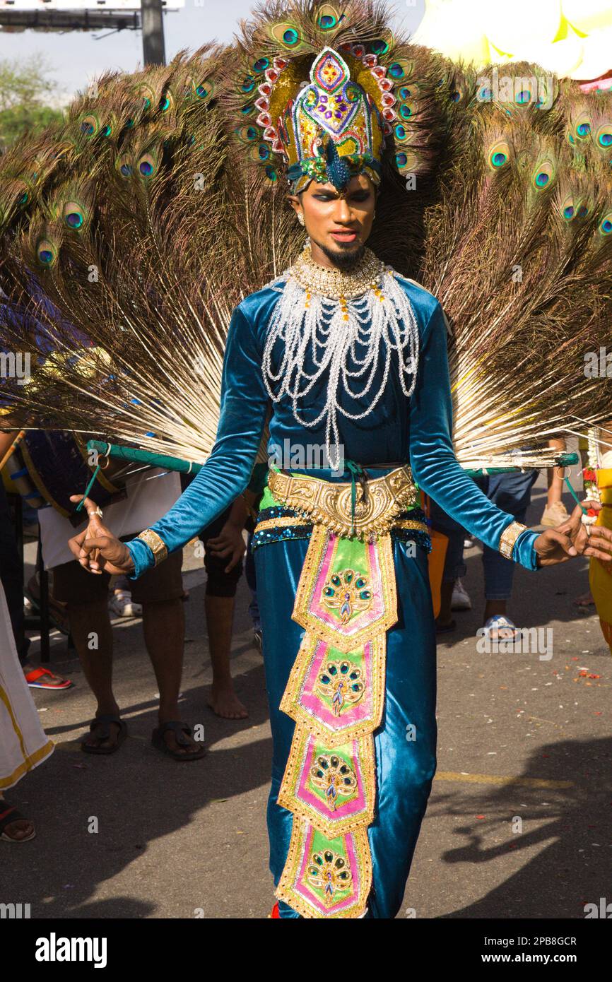 Malaysia, Kuala Lumpur, Batu Caves, Thaipusam Hindu Festival, people ...