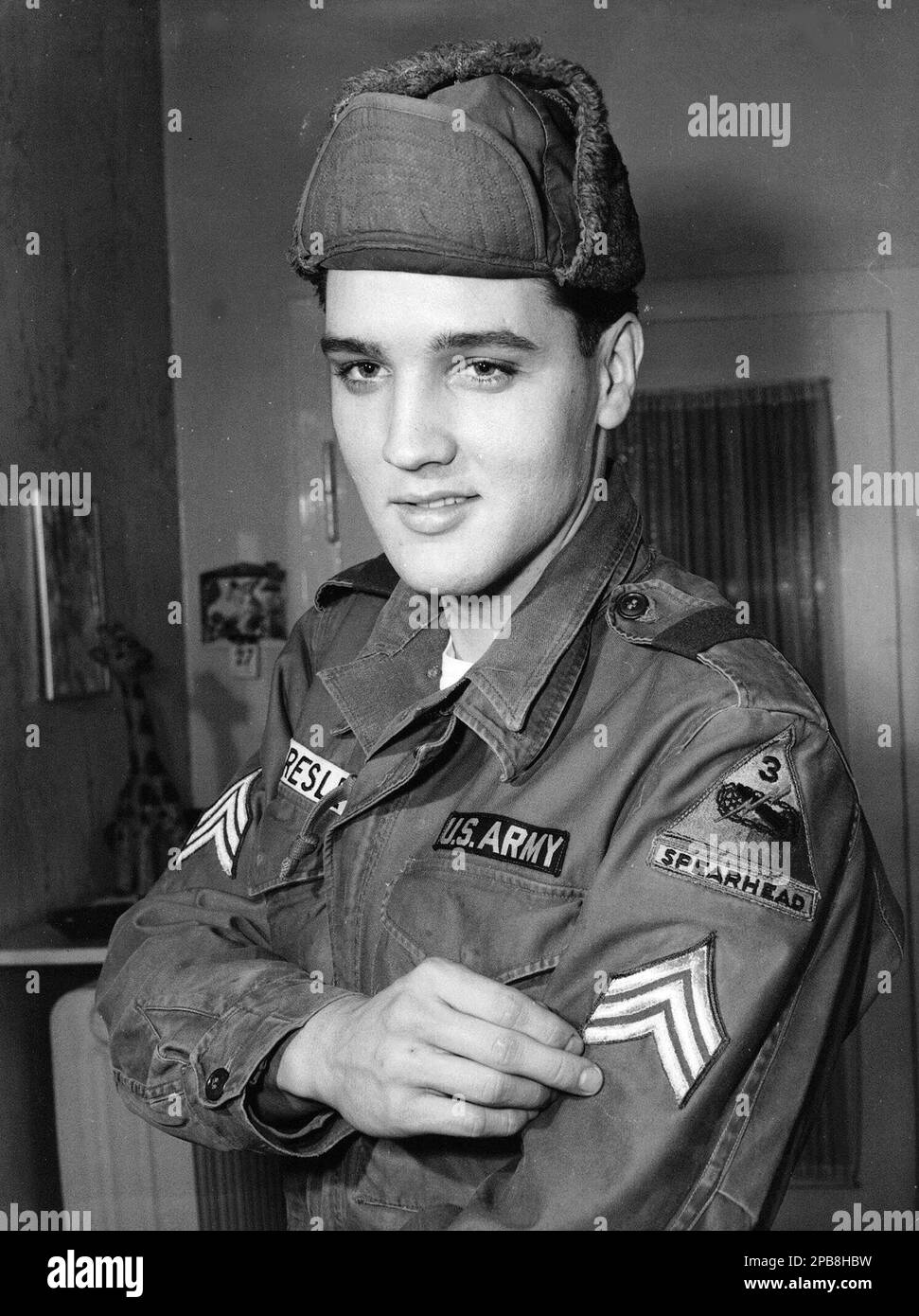 ** FILE ** The file photo from January 21, 1960 shows Elvis Presley in ...