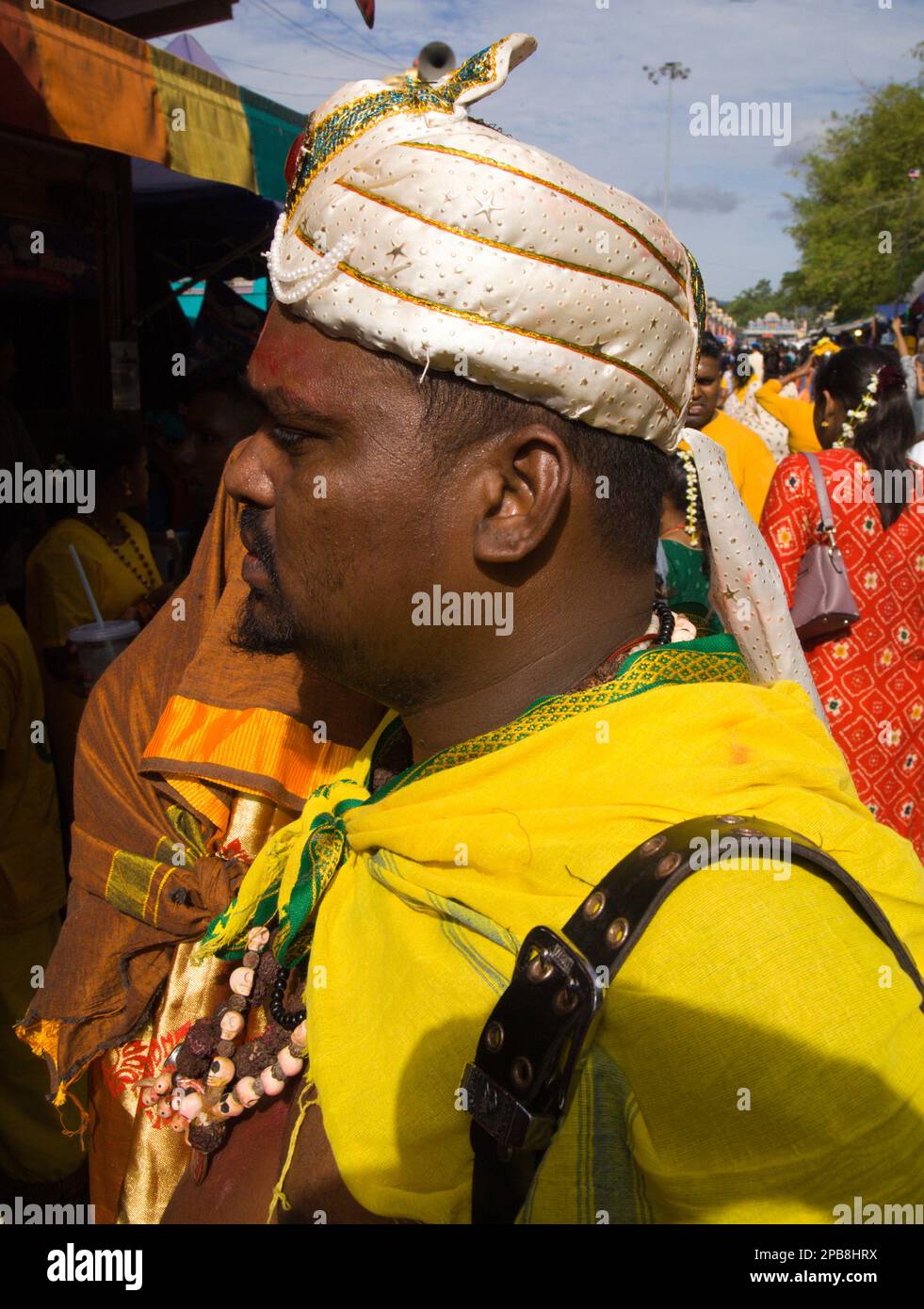 Malaysia, Kuala Lumpur, Batu Caves, Thaipusam Hindu Festival, people ...