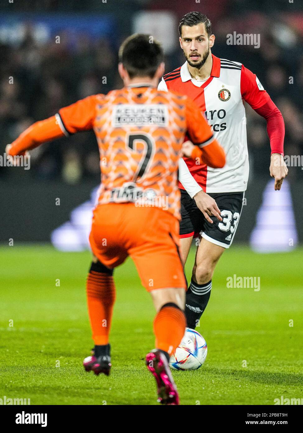 Rotterdam - David Hancko of Feyenoord during the match between ...