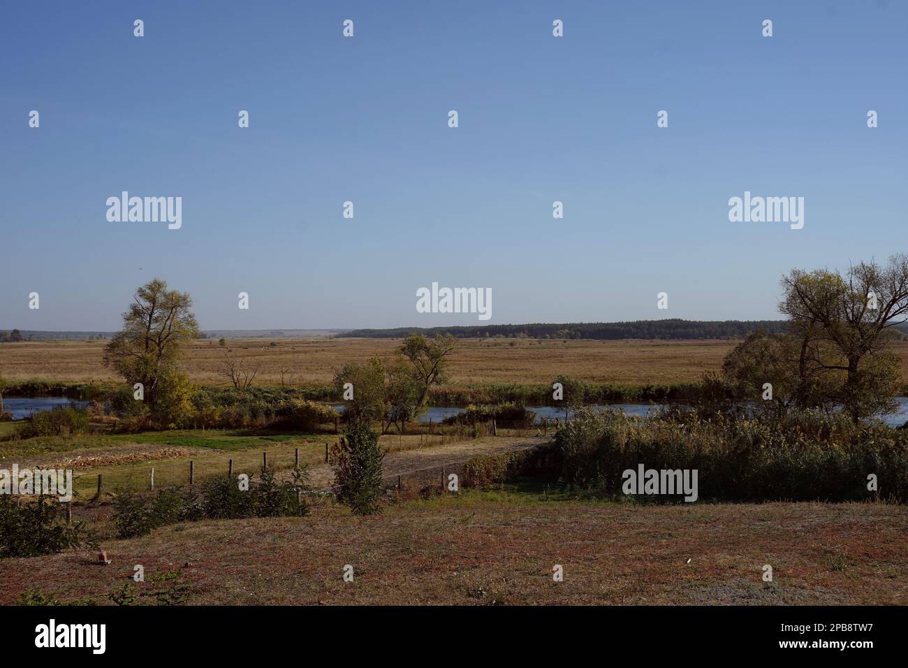 Open spaces in the village hi-res stock photography and images - Alamy