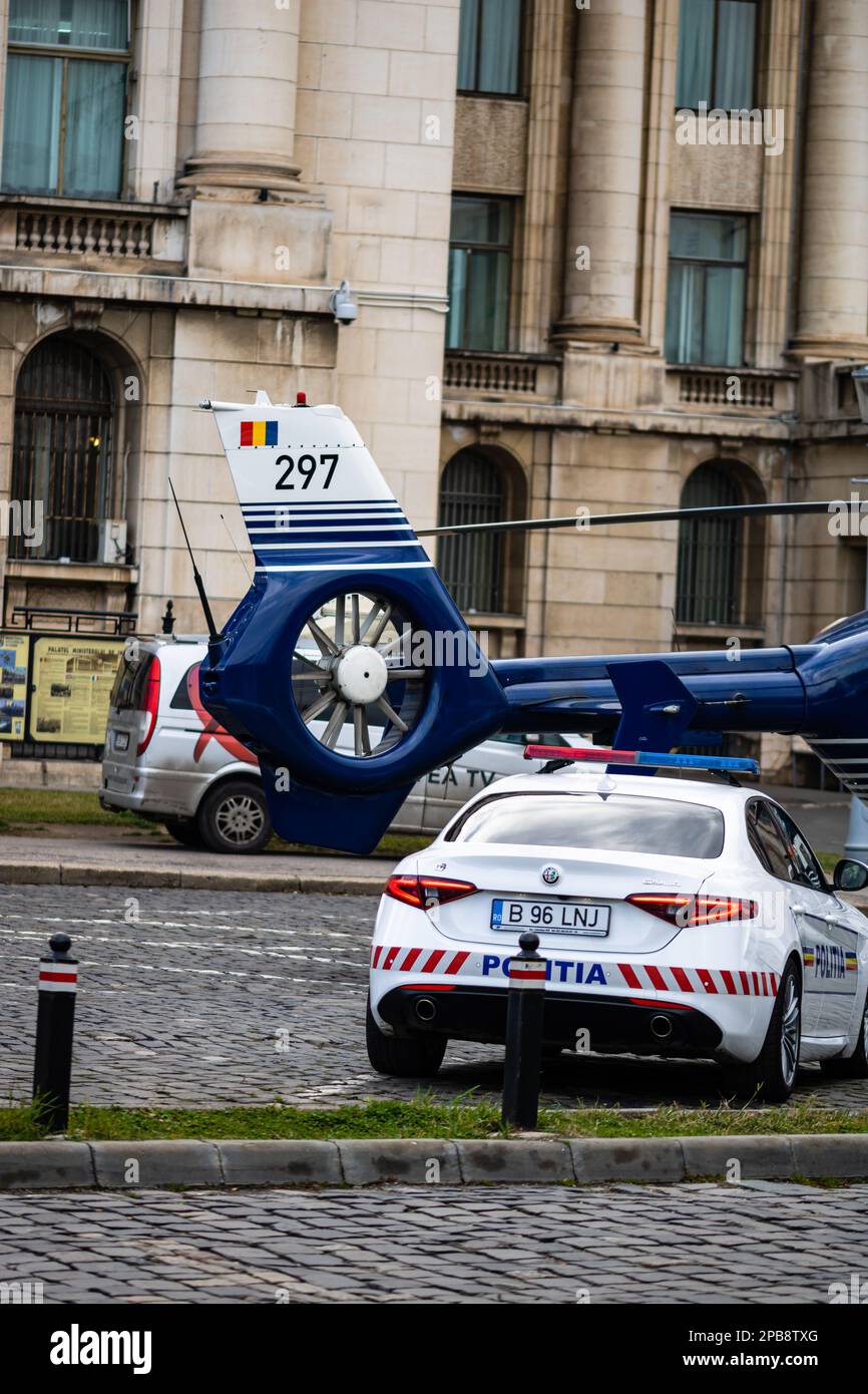 Romanian Police (Politia Romana) car show in Bucharest, Romania, 2022 ...