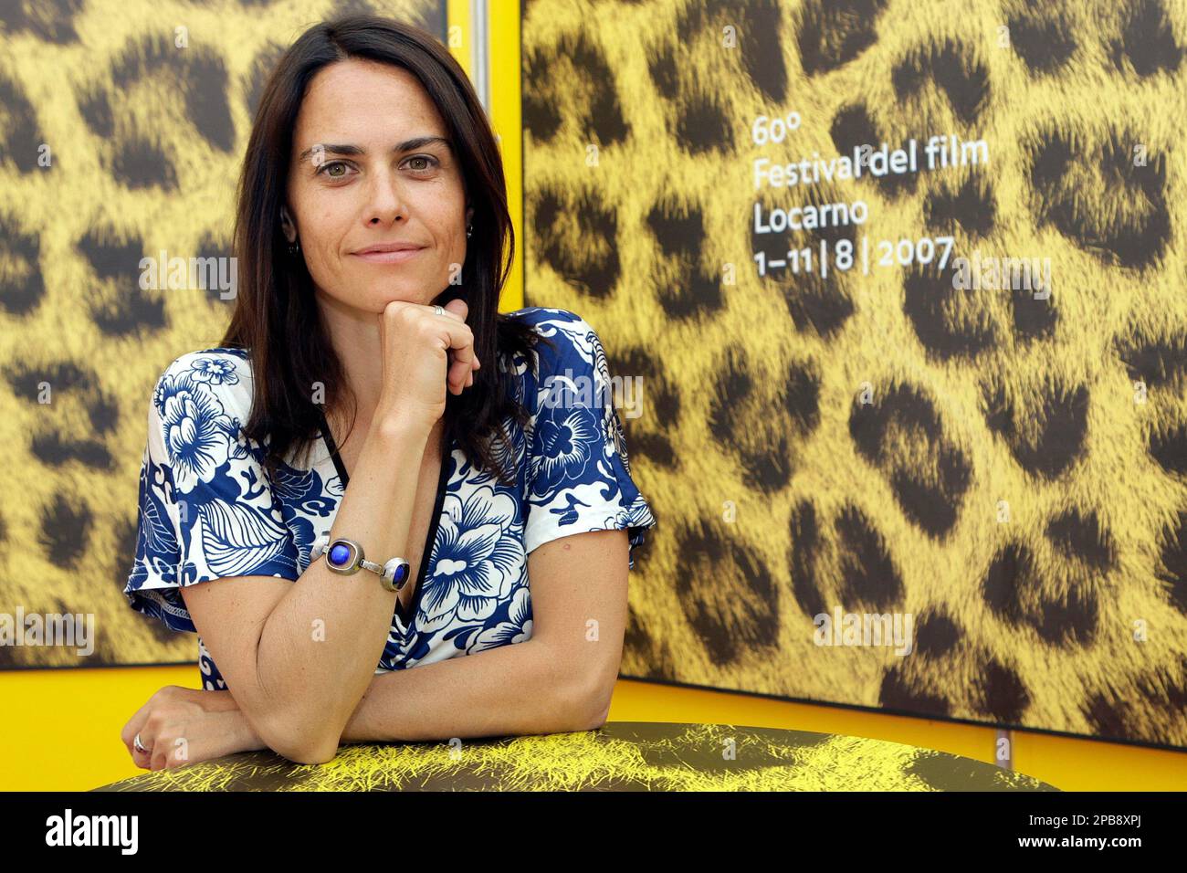 Italian film director Alina Marazzi poses during a photocall, prior to ...