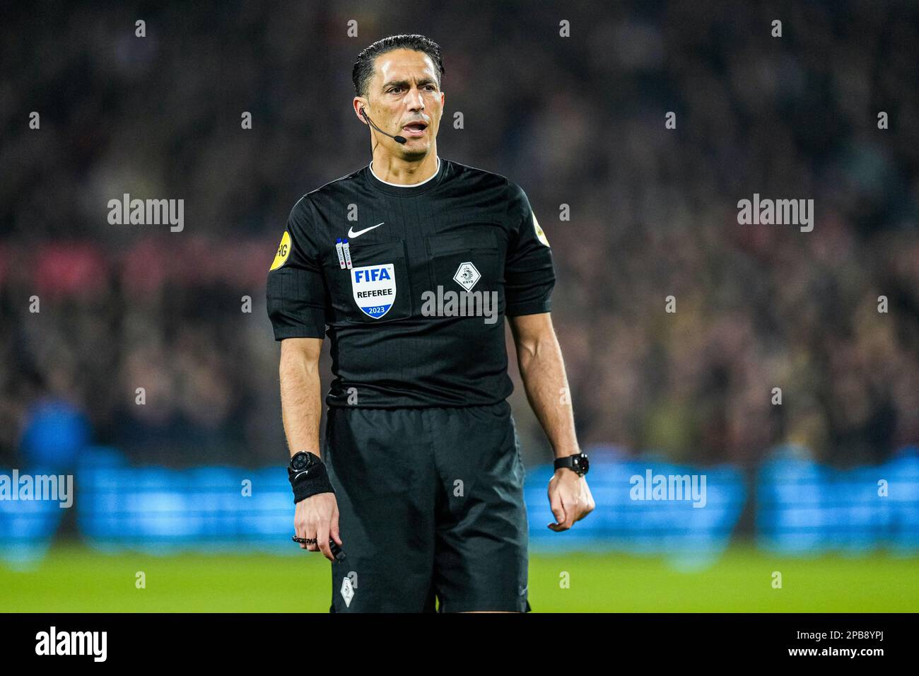 Rotterdam - Referee Serdar Gozubuyuk during the match between Feyenoord ...