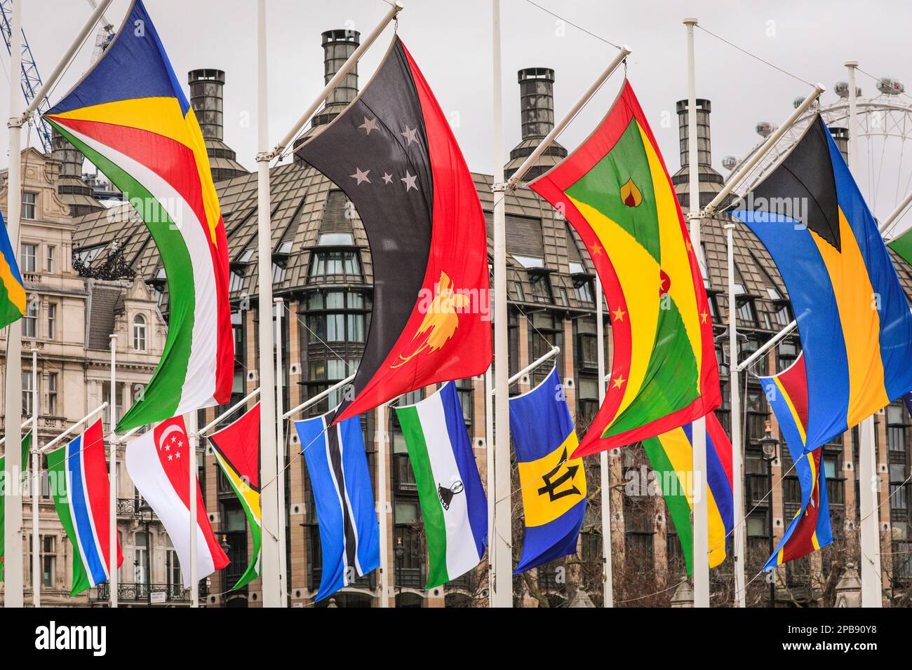 The Flag Of The Commonwealth Of Nations With The Flags Of, 56% OFF