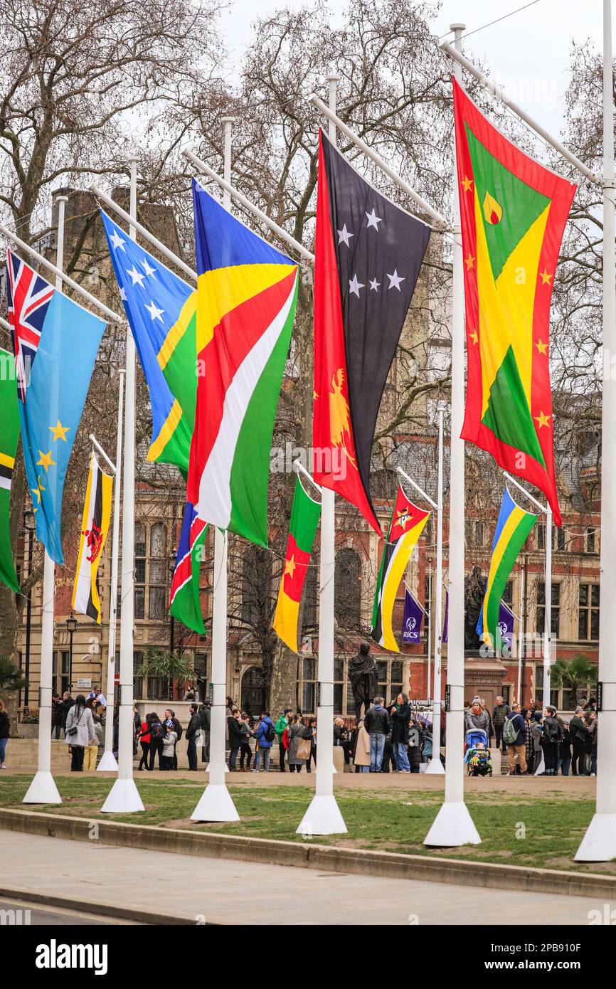 Flags of the british commonwealth hi-res stock photography and images ...