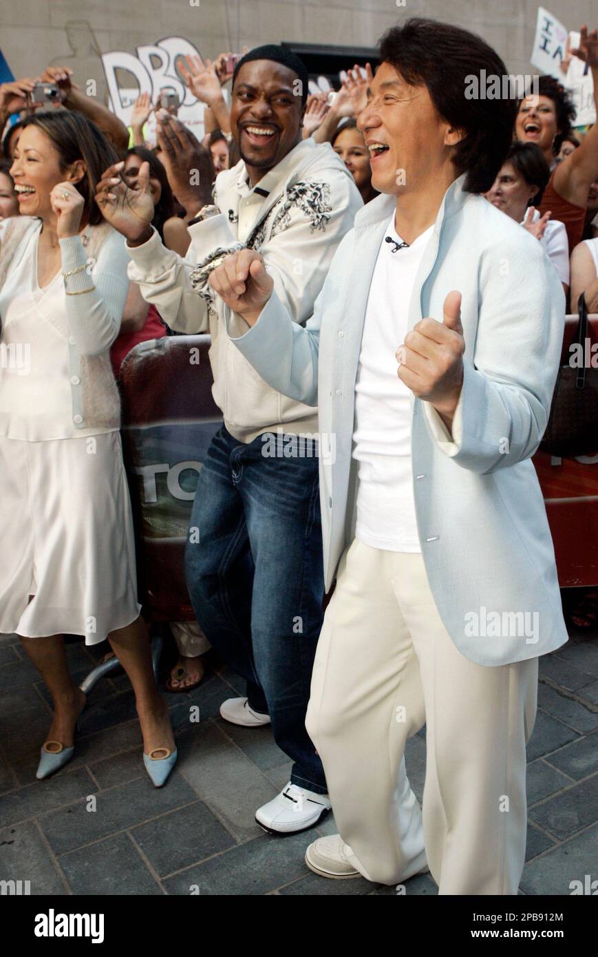 Jackie Chan And Chris Tucker Dancing Jackie Chan Confirms 'Rush Hour