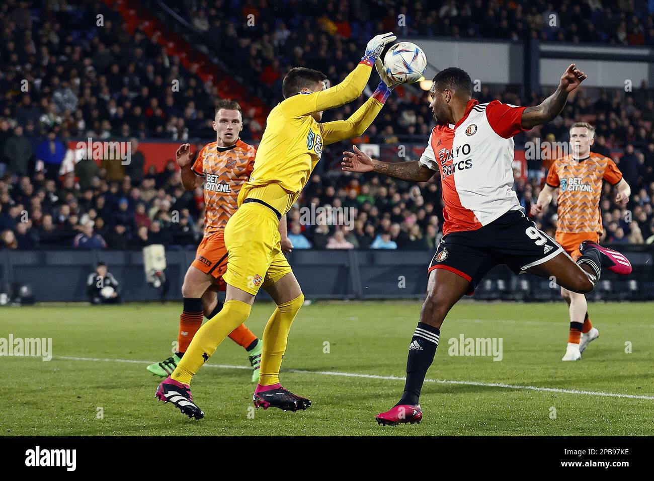 ROTTERDAM - FC Volendam goalkeeper Filip Stankovic during the Dutch ...