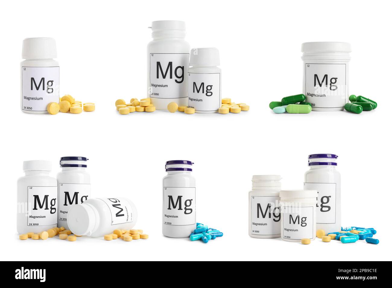 Set chemistry bottles on Cut Out Stock Images & Pictures - Alamy
