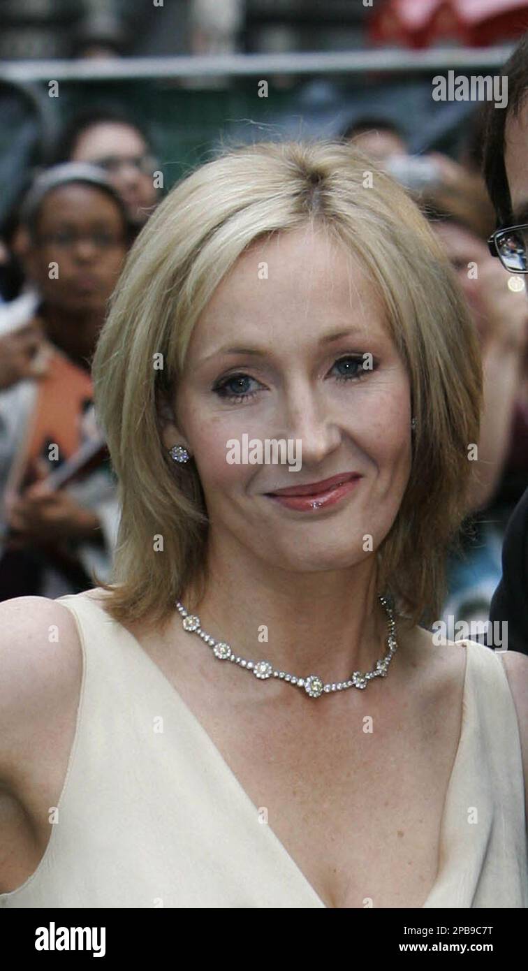 **FILE**British author of the Harry Potter series of books, J.K ...