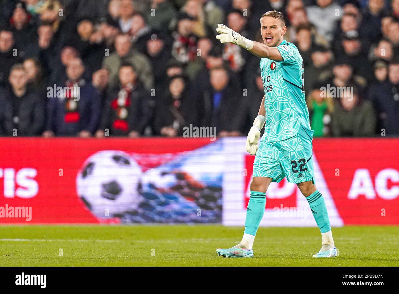 ROTTERDAM, NETHERLANDS - MARCH 12: Goalkeeper Timon Wellenreuther of ...