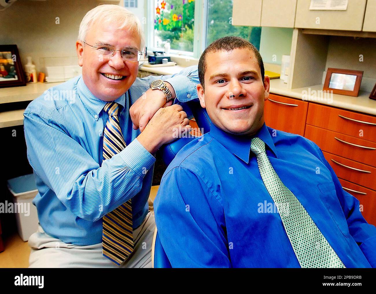 Dr. Ronald Toothman, left, and his son, Dr Jeffrey Toothman, are shown ...