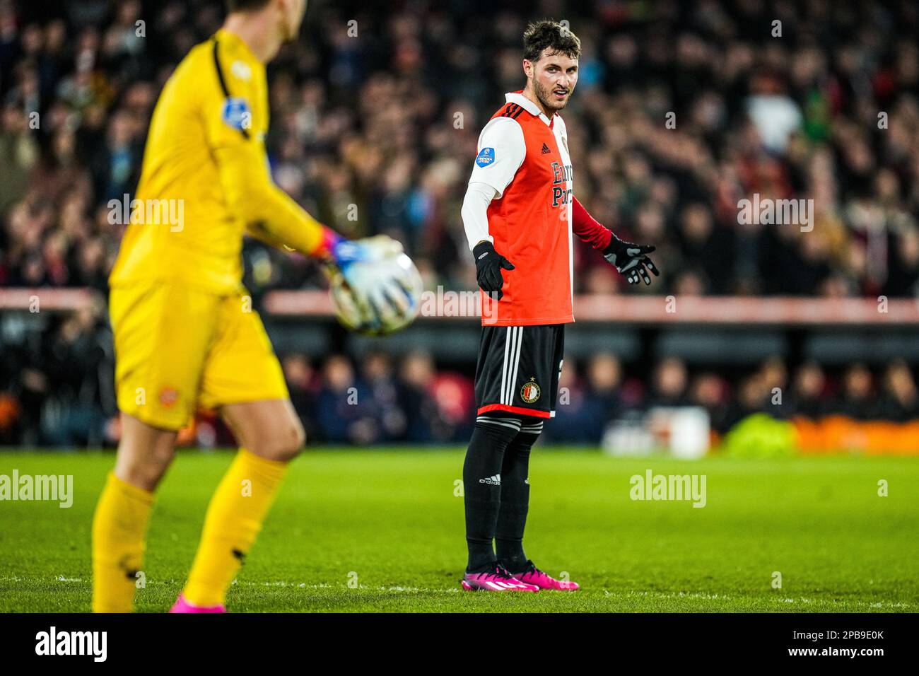 Rotterdam - Santiago Gimenez of Feyenoord during the match between ...