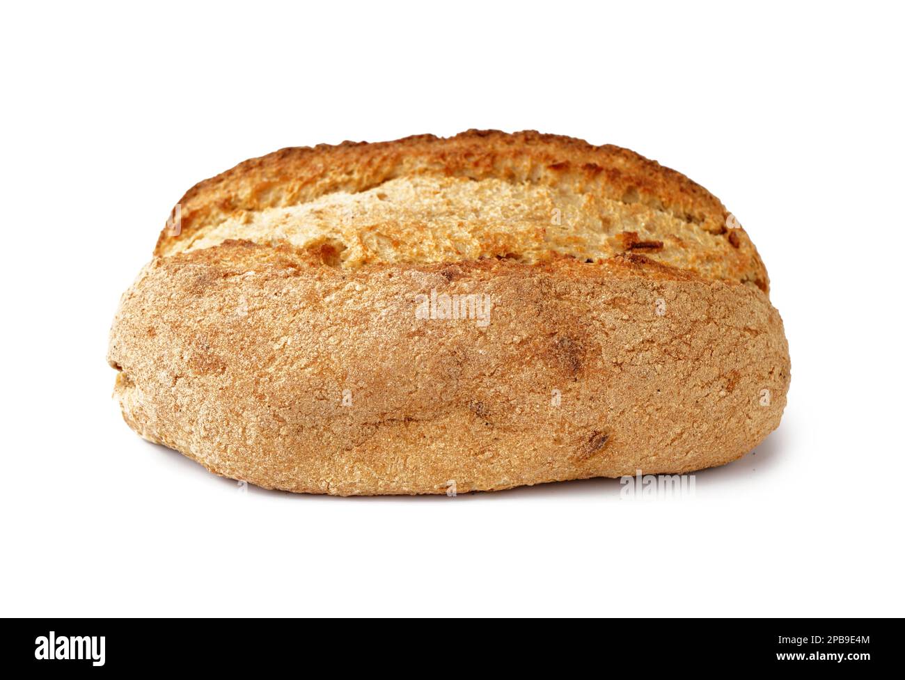 Fresh loaf of bread isolated on white background Stock Photo - Alamy