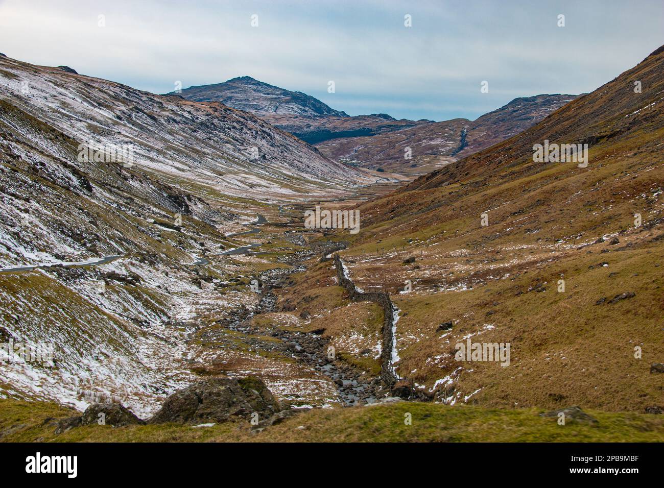 Roman Fort ruins on Hardknott Pass, Lake District National Park ...