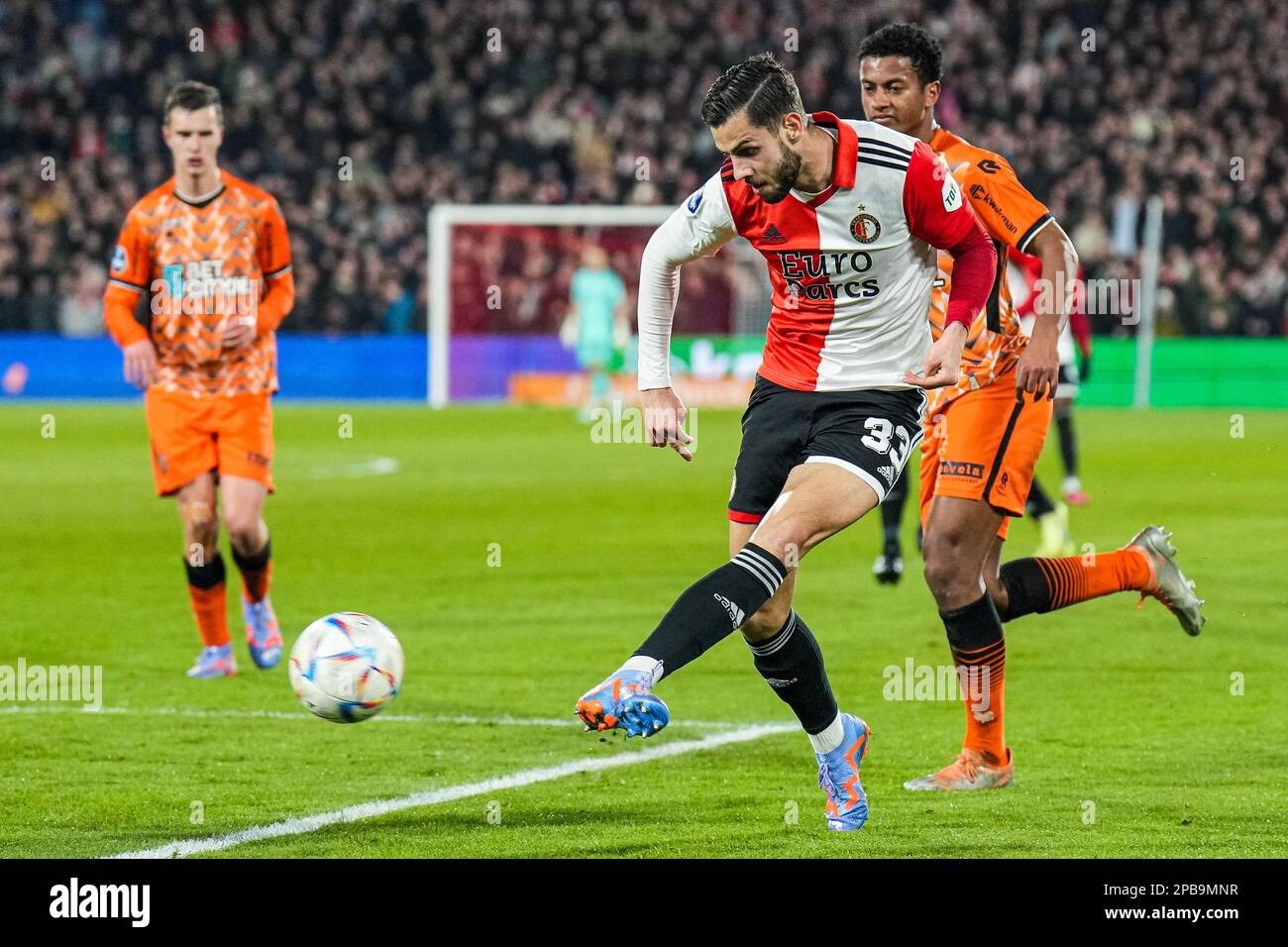Rotterdam - David Hancko of Feyenoord during the match between ...