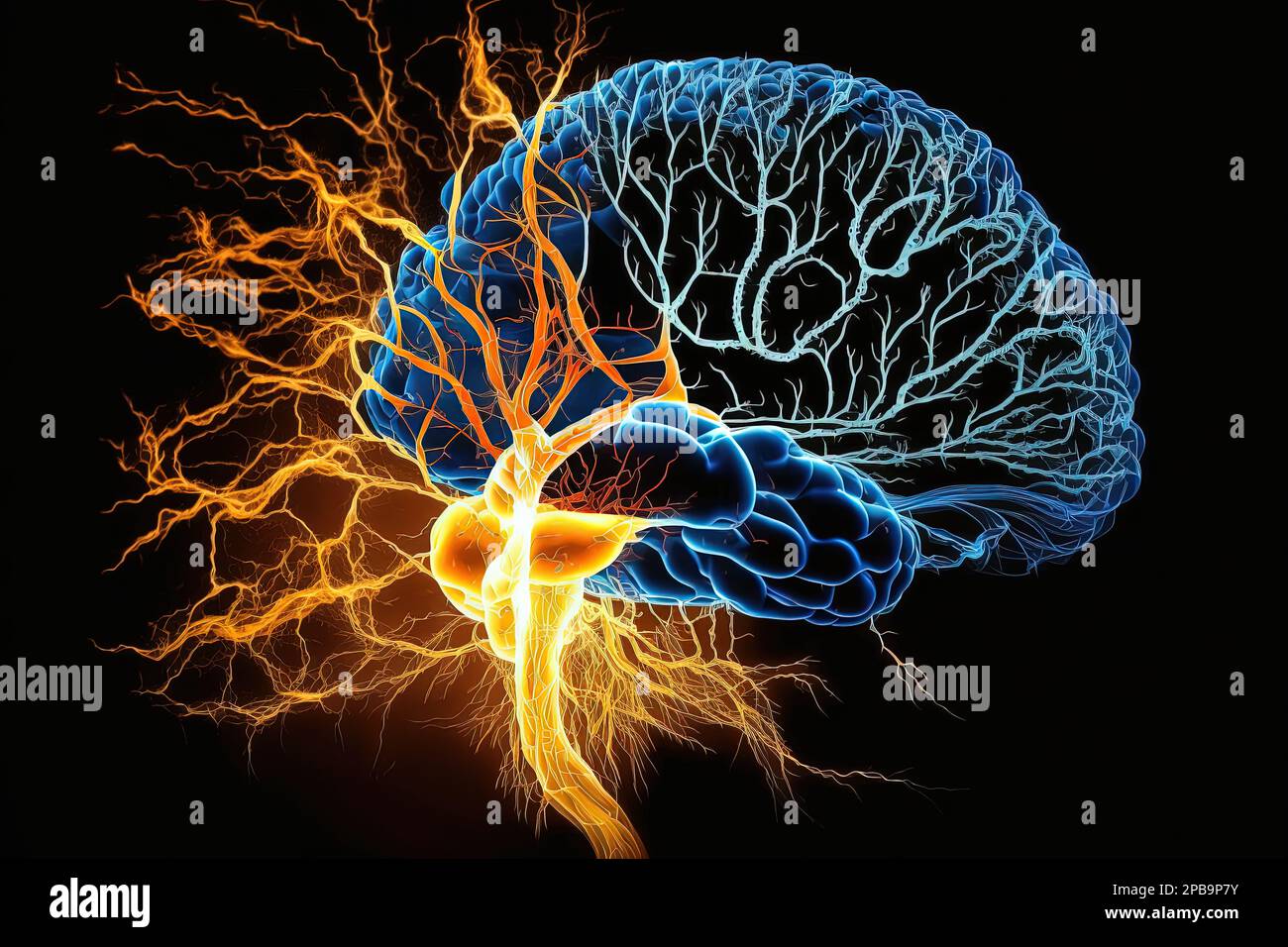 Connection neuron hi-res stock photography and images - Alamy