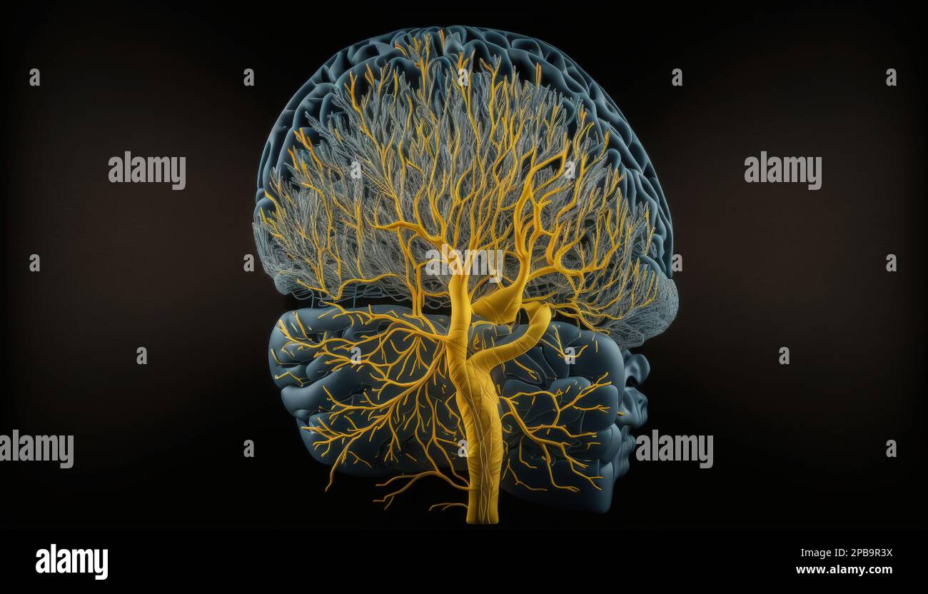 Connections of the brain hi-res stock photography and images - Alamy