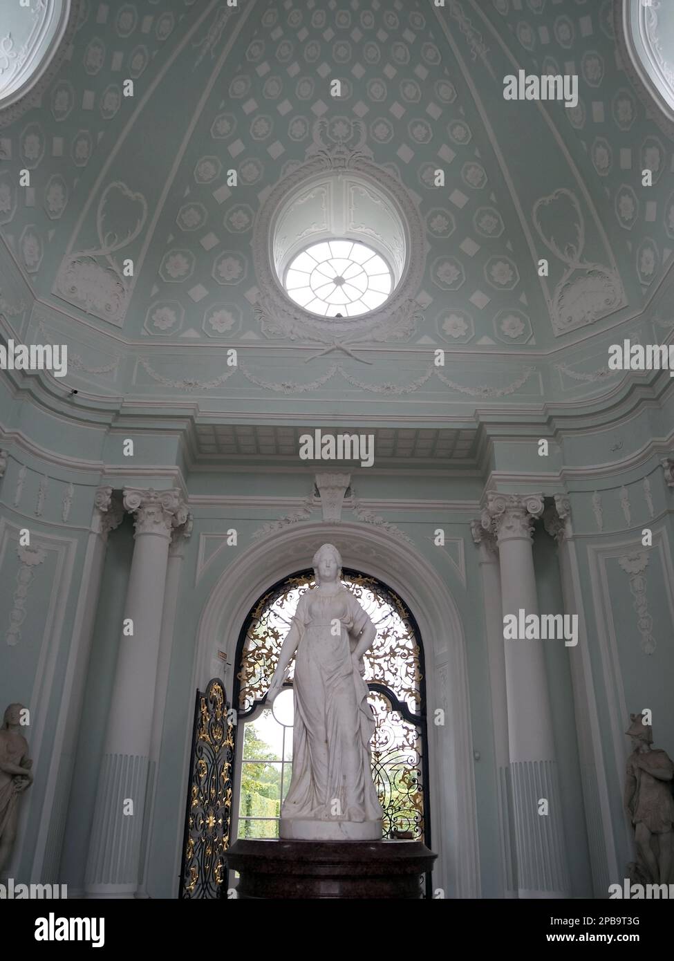 interior, Grotto Pavilion, Tsarskoye Selo (Tsar's Village), Pushkin ...