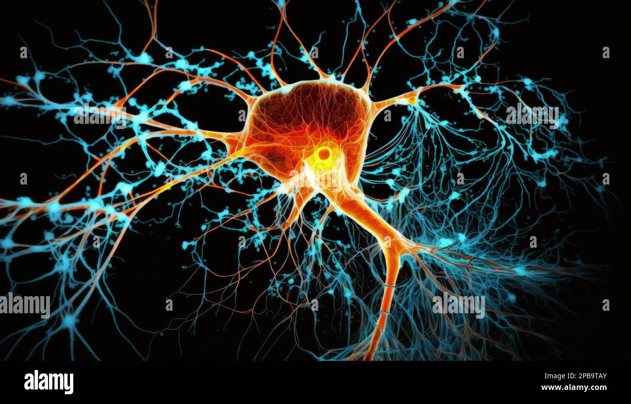 Connections of the brain hi-res stock photography and images - Alamy