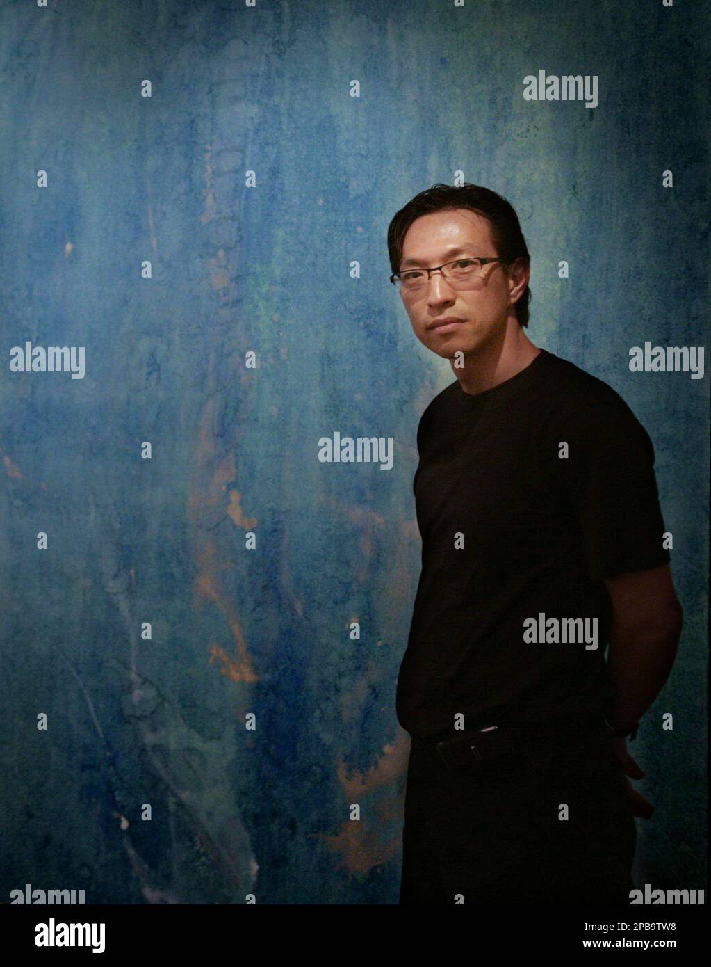 ** ADVANCE FOR FRIDAY AMS, JULY 27 **Artist Mako Fujimura poses in ...