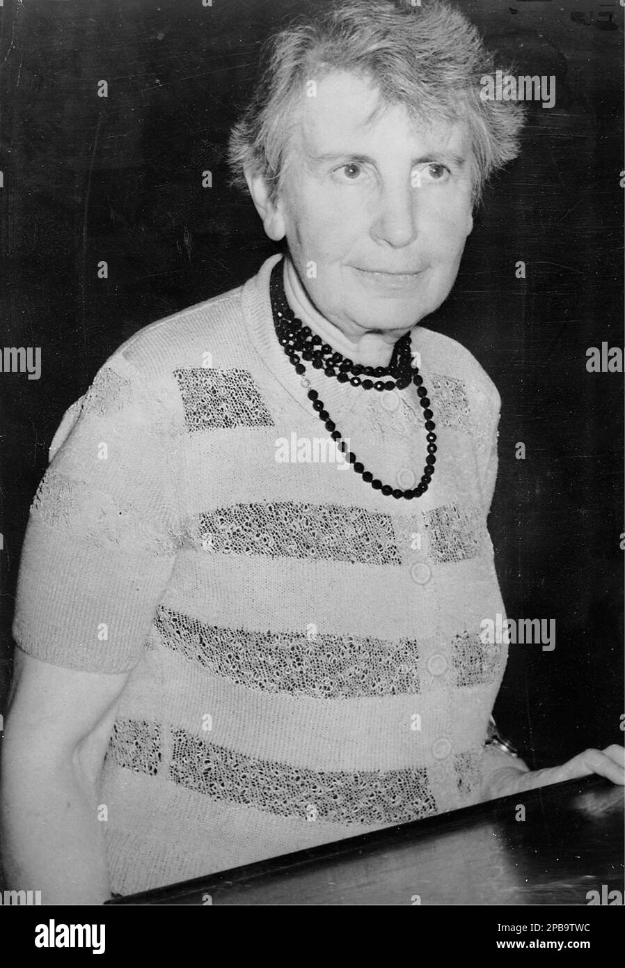 **FILE** This undated 1957 file picture shows Sigmund Freud's daughter ...