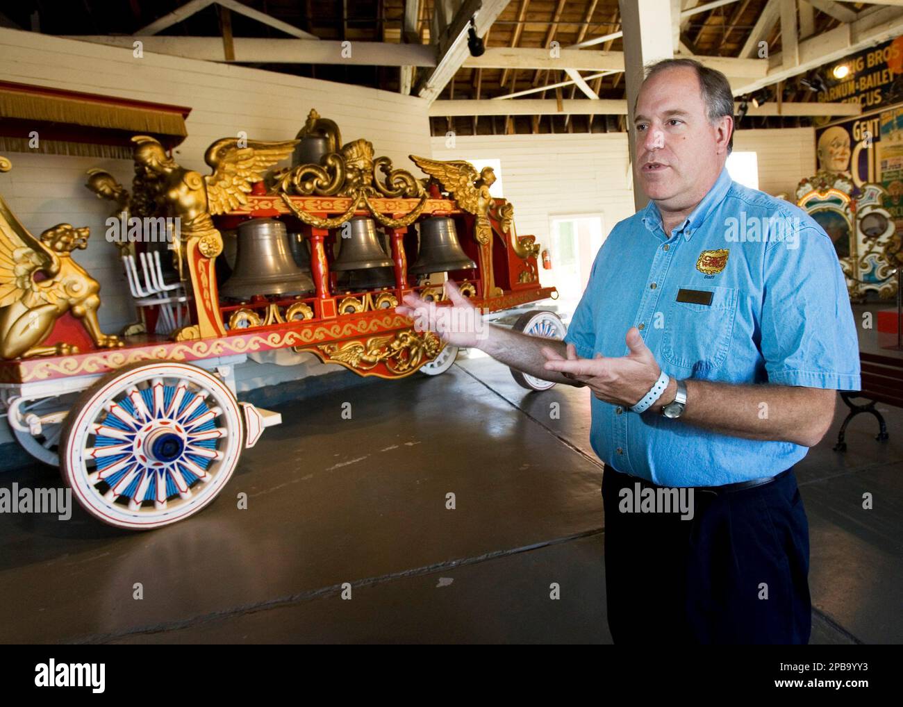 Steve Freese talks about some of the history at the Circus World Museum ...