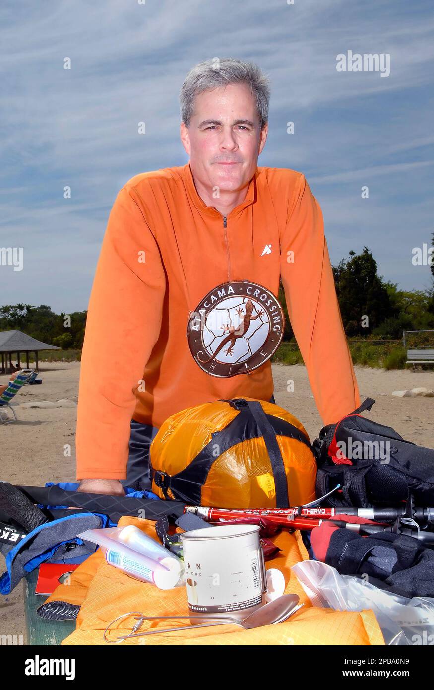 ** ADVANCE FOR FRIDAY, JULY 27 **Thomas Gallagher poses for a ...