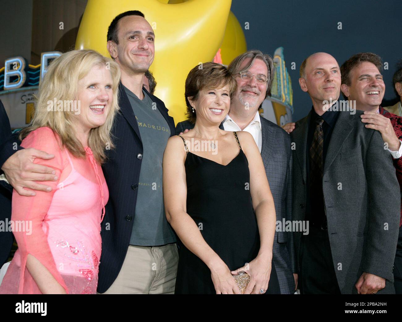 From left, Actress Nancy Cartwright, actor Hank Azaria, actress ...