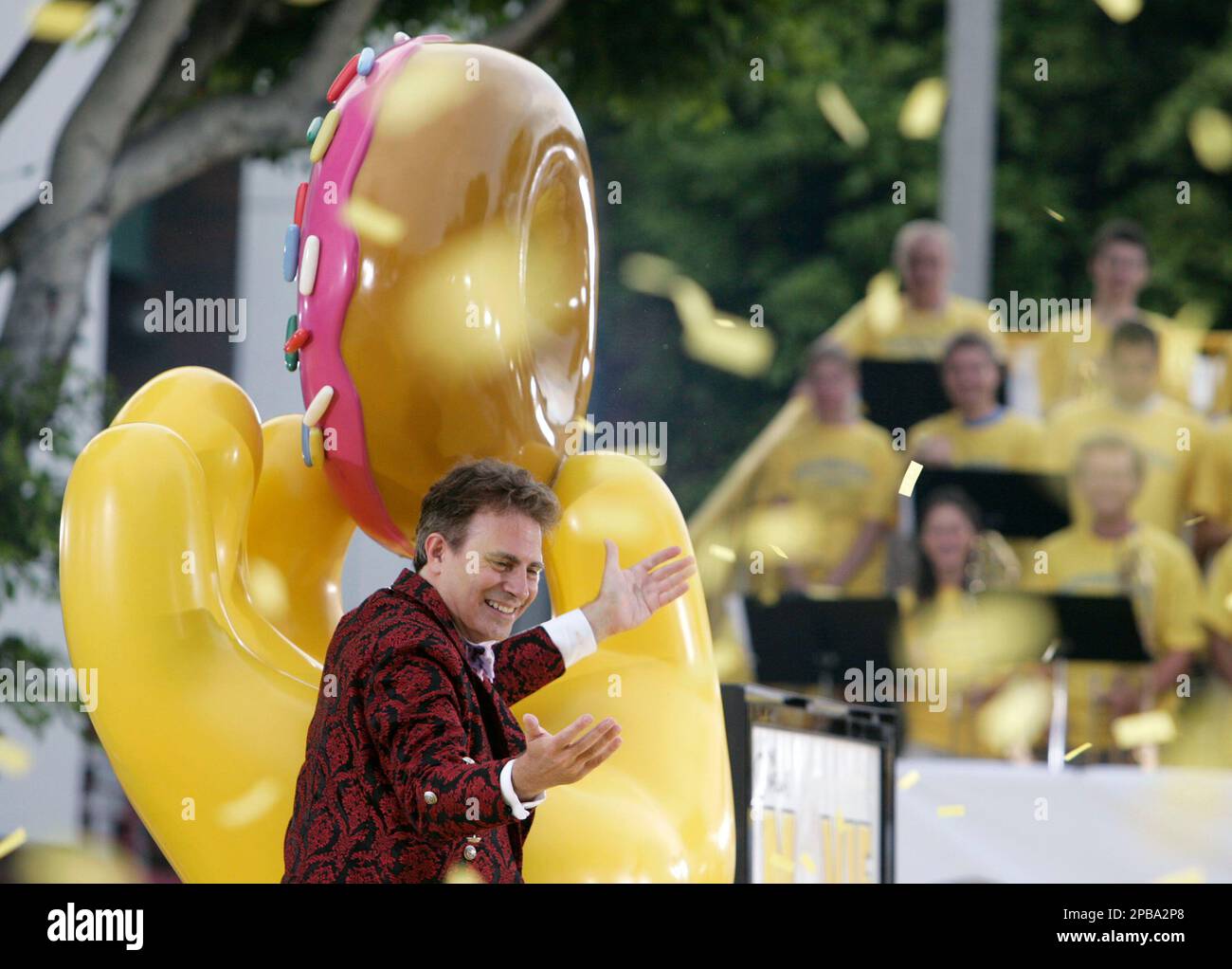 Director David Silverman arrives at the premiere of "The Simpsons Movie ...