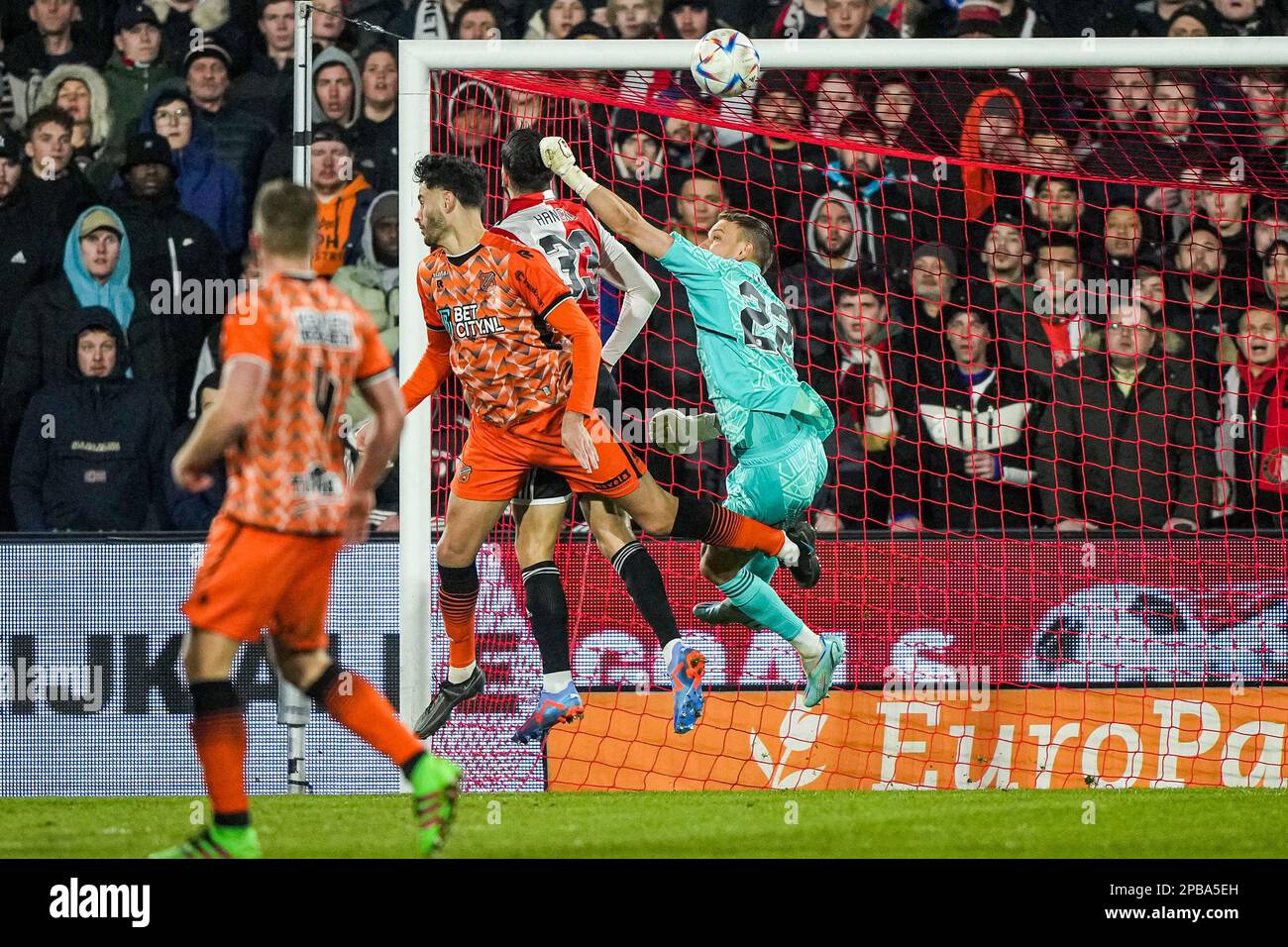 Rotterdam - Feyenoord keeper Timon Wellenreuther during the match ...