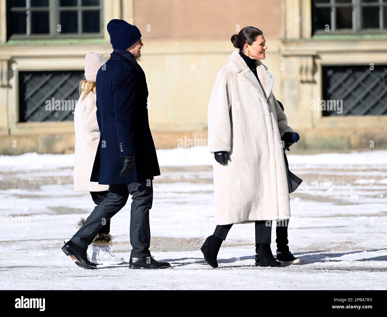 Prins Daniel, prinsessan Estelle, kronprinsessan Victoria, prins Oscar ...