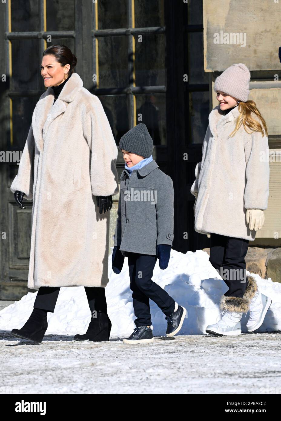 Kronprinsessan Victoria, prins Oscar,prrinsessan Estelle ...