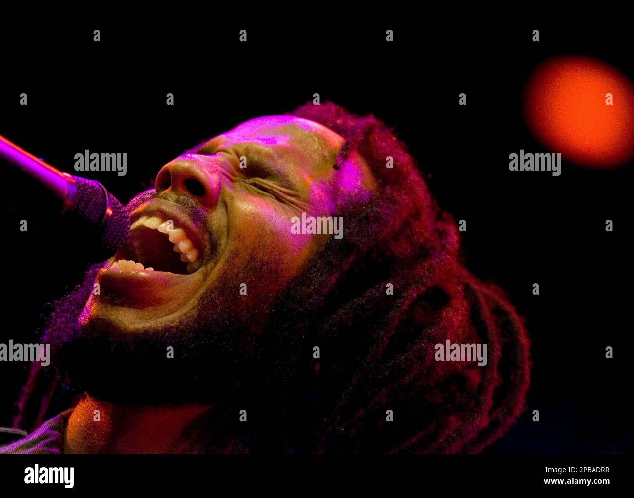 Jamaican singer Ziggy Marley, the son of legendary reggae singer Bob ...