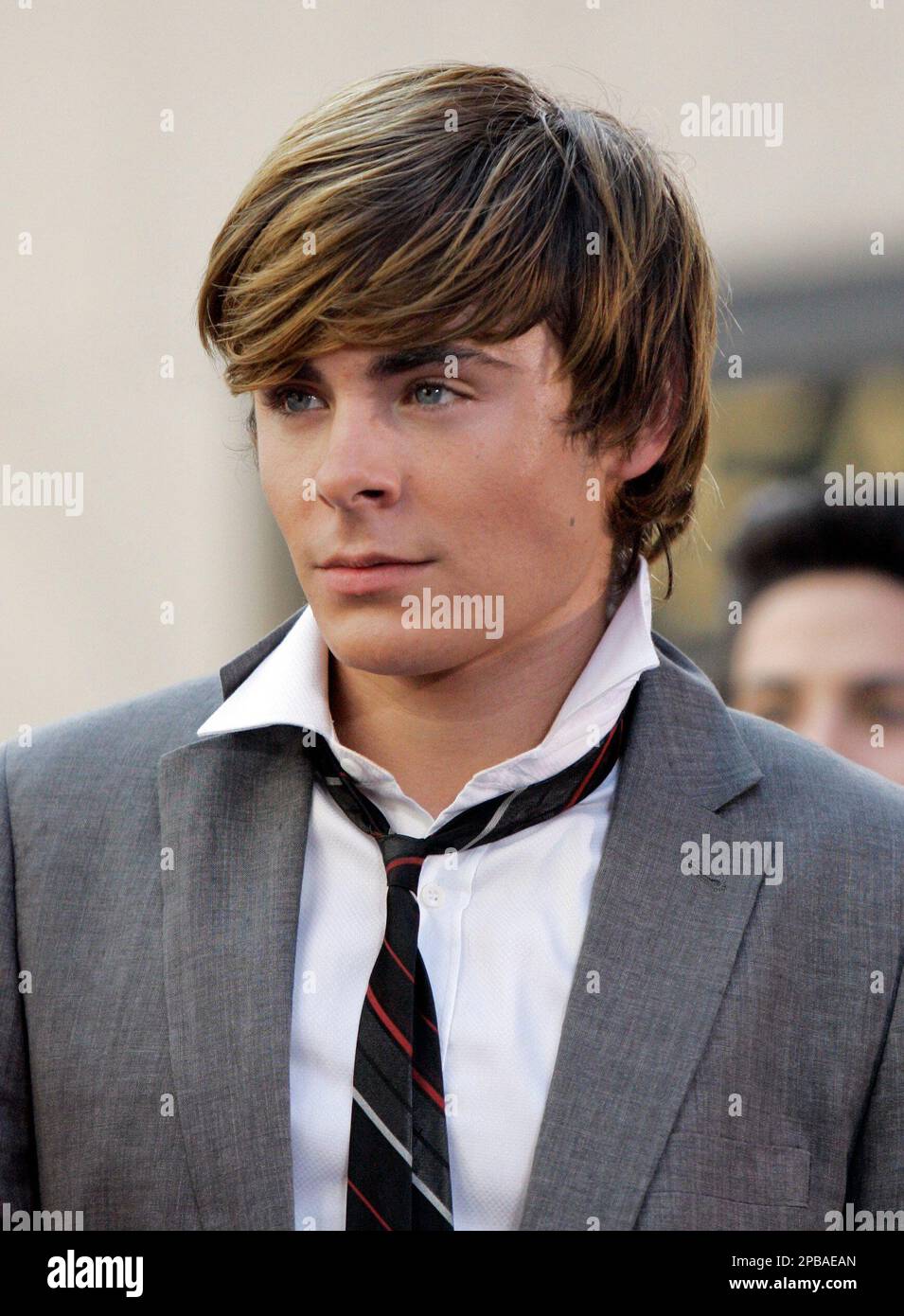 Zac Efron who plays Link Larkin in the new "Hairspray" movie that opens ...