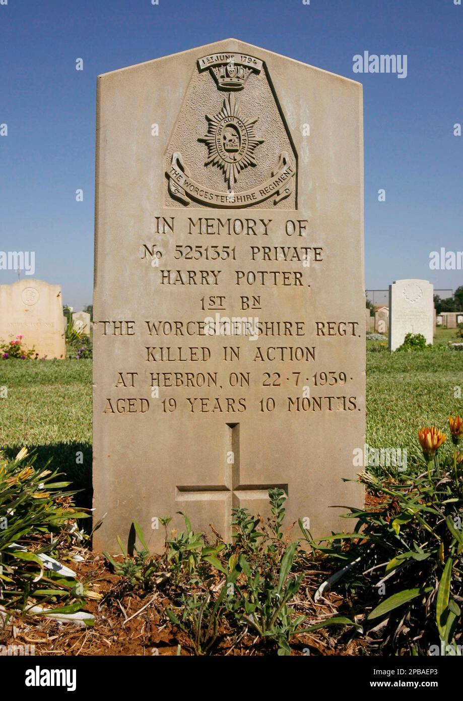 Harry Potter Names Cemetery