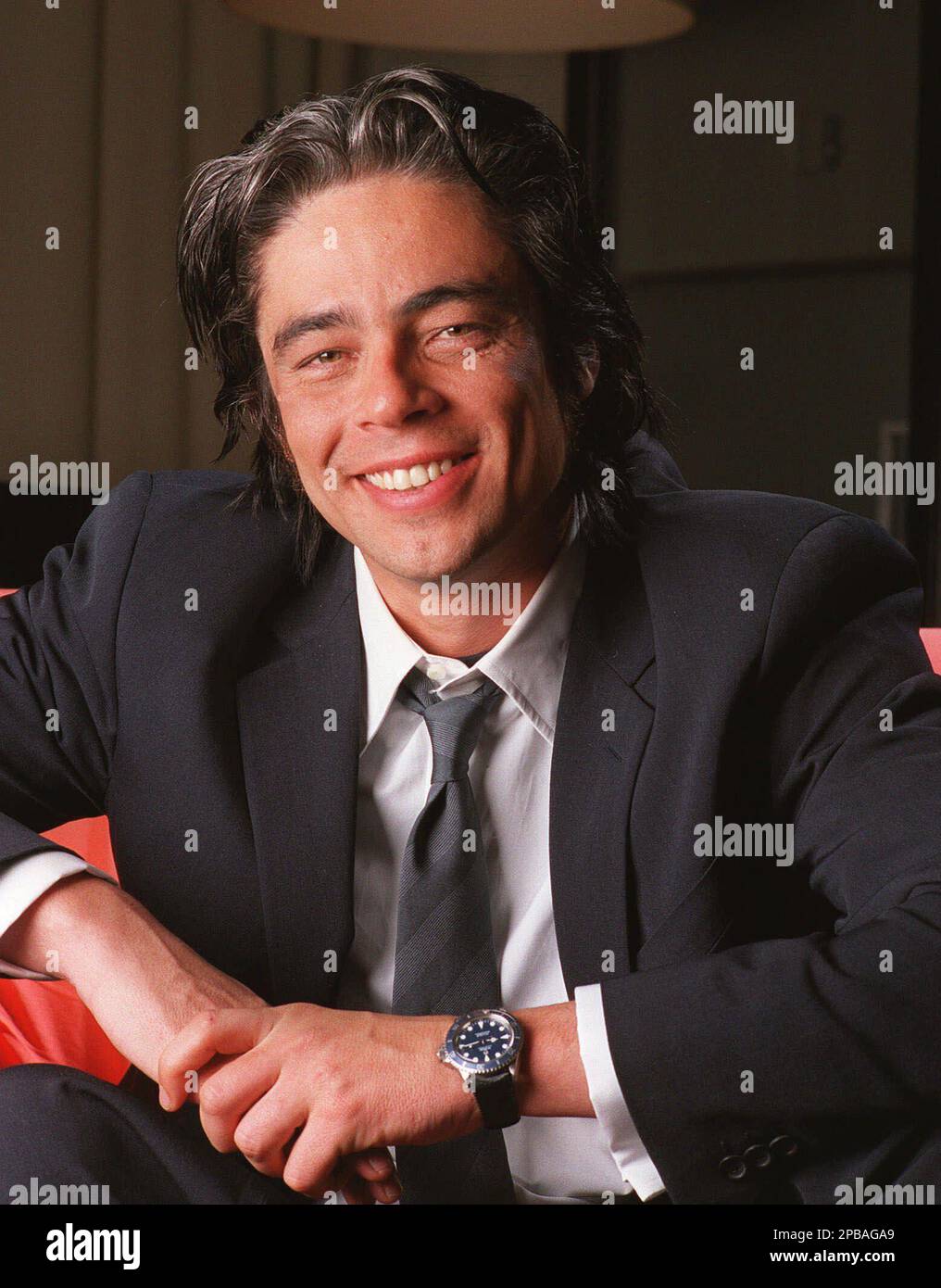 **FILE** Actor Benicio Del Toro poses for a photo in New York in this ...