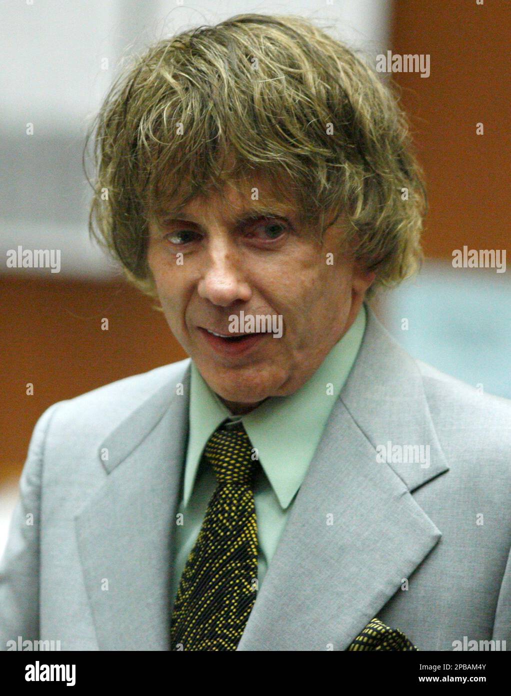 Music producer Phil Spector listens during his murder trial, Wednesday ...