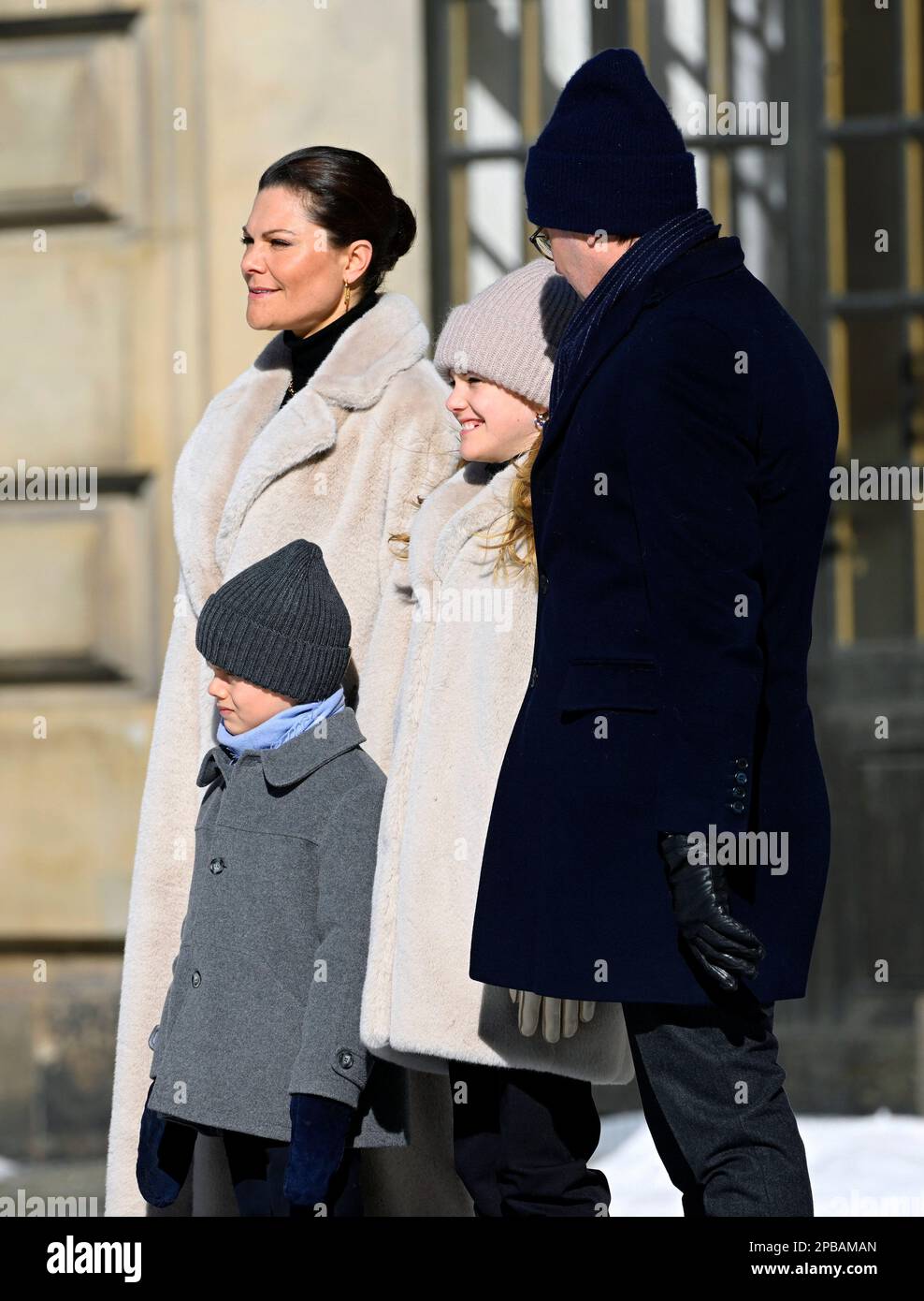 Kronprinsessan Victoria, prins Oscar,prrinsessan Estelle, prins Daniel ...