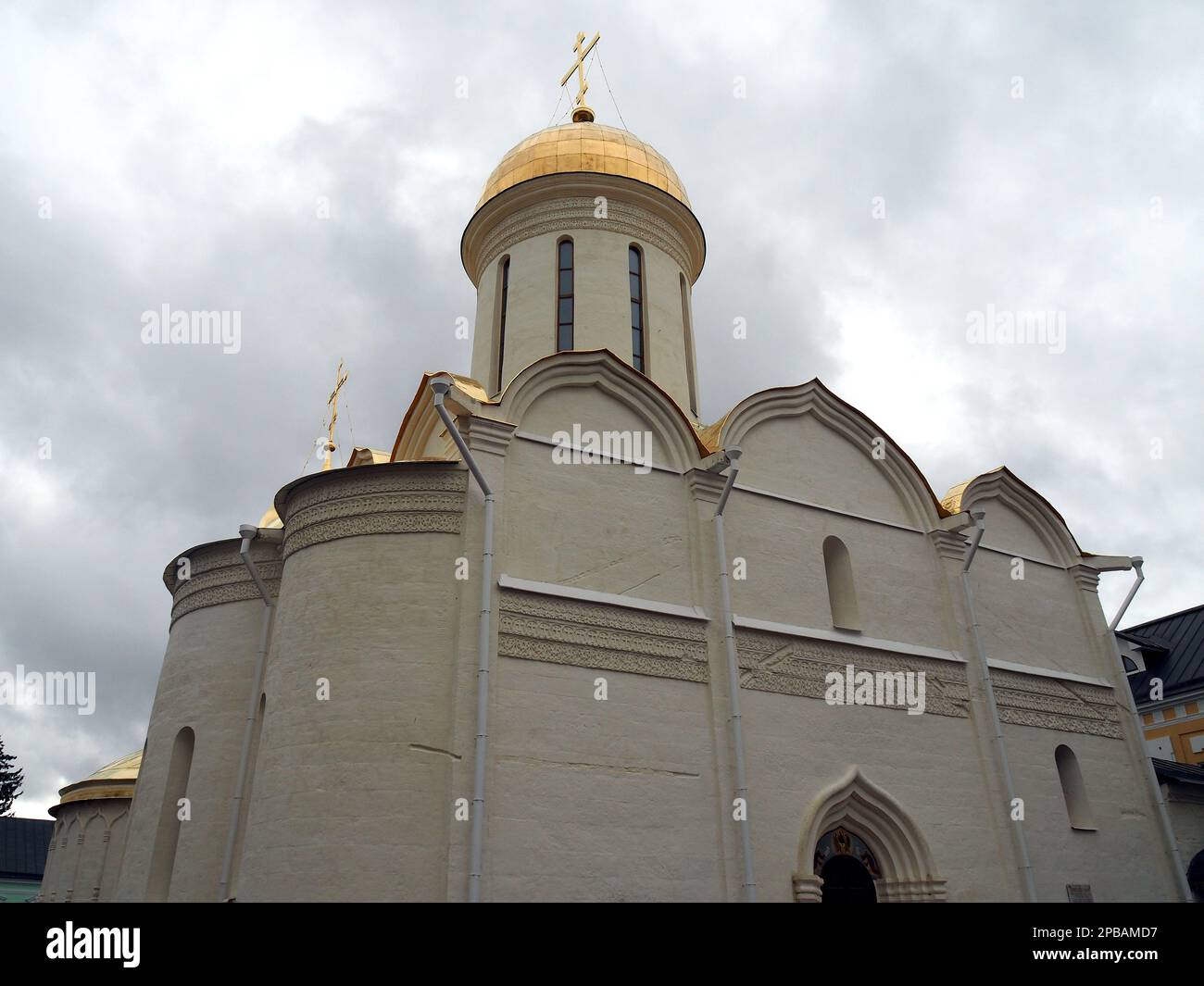 Trinity Cathedral, Trinity Lavra of St. Sergius, Russian monastery ...
