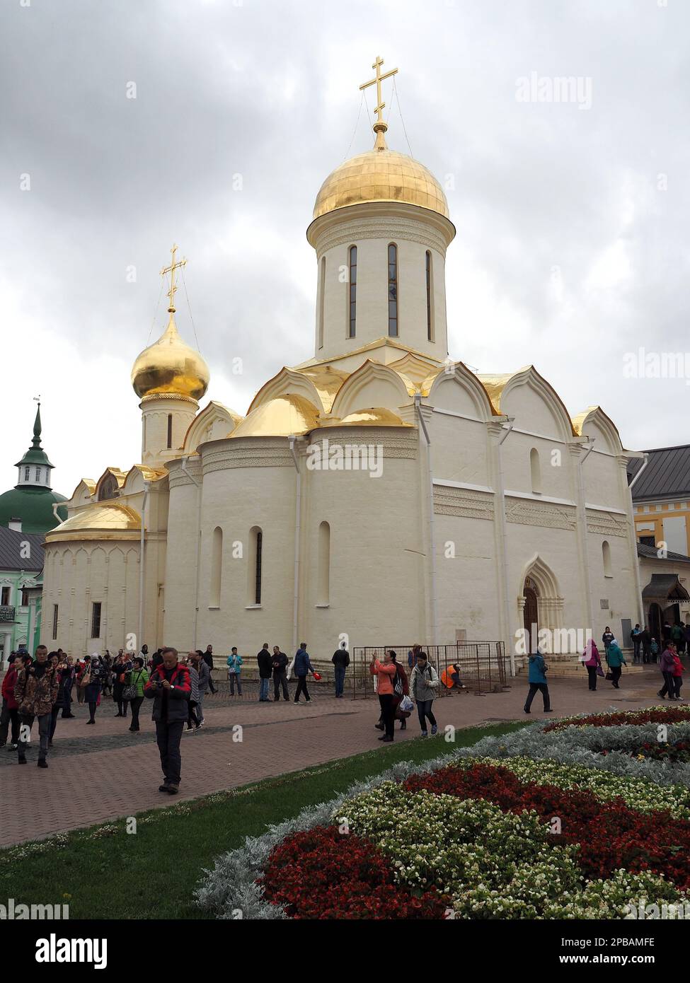 Trinity Cathedral, Trinity Lavra of St. Sergius, Russian monastery ...