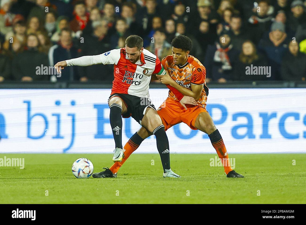 ROTTERDAM, Stadium De Kuip, 12-03-2023 , season 2022 / 2023 , Dutch Eredivisie. during the match ...