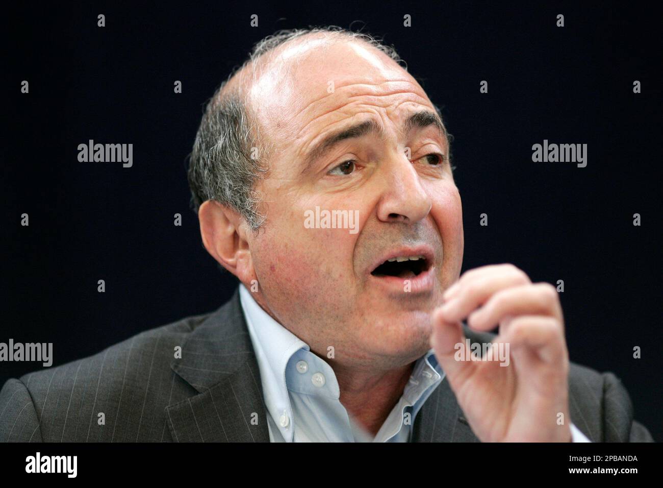 Russian exile Boris Berezovsky, a close friend of former Russian agent ...
